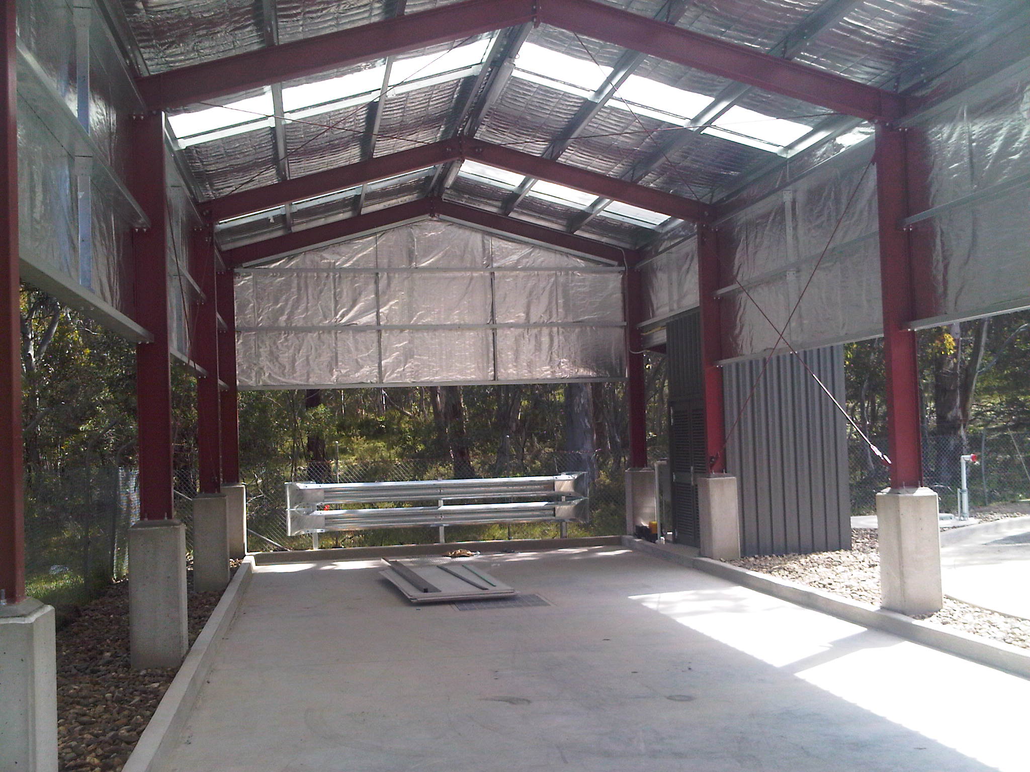 Truck Wash Bay Shelter - Shed Builders - Asset Building