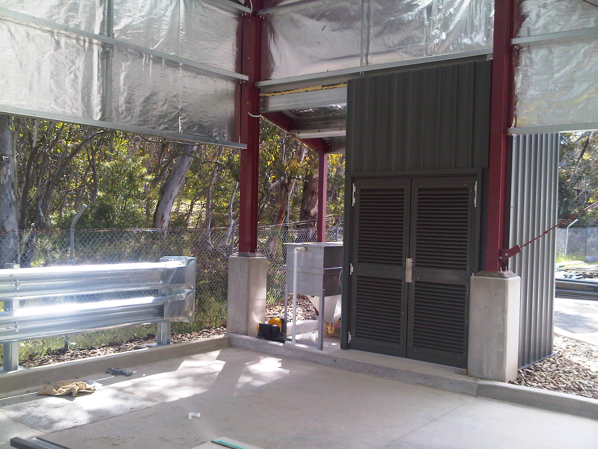 Truck Wash Bay Shelter - Shed Builders - Asset Building