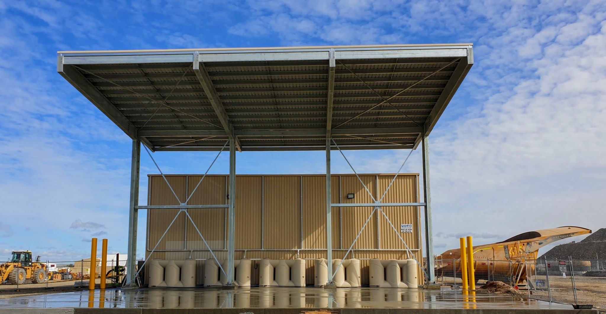 Case Study: Extension of Mobile Maintenance Workshop at Gold Mine