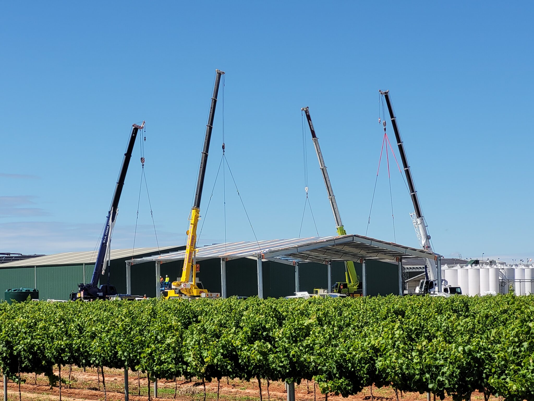 De Bortoli Wines - Warehouse Extensions Project - Asset Building