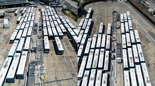 Bus Electrification Gantry | Asset Building Systems